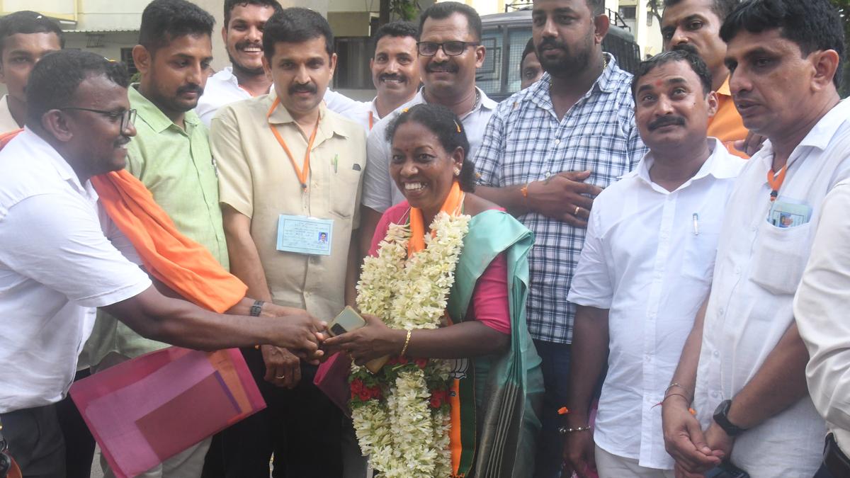 Bhagirathi Murulya becomes first Dalit woman to enter Assembly from coastal Karnataka - The Hindu